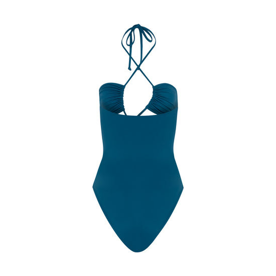 Stellar Strands Cutout Halter One Piece – Veroni Swim